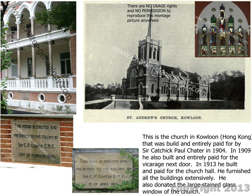 Sir Paul Chater – Brief Summary of Life – Sir Catchick Paul Chater